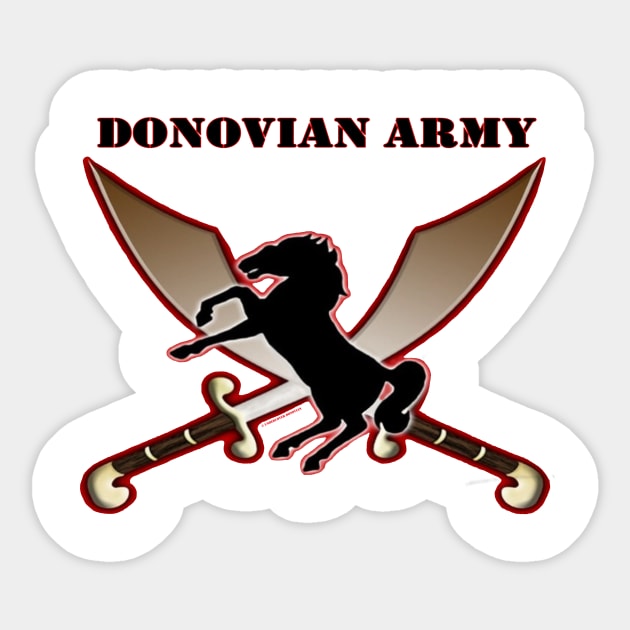 Donovian Army Crest - Donovia - Sticker | TeePublic