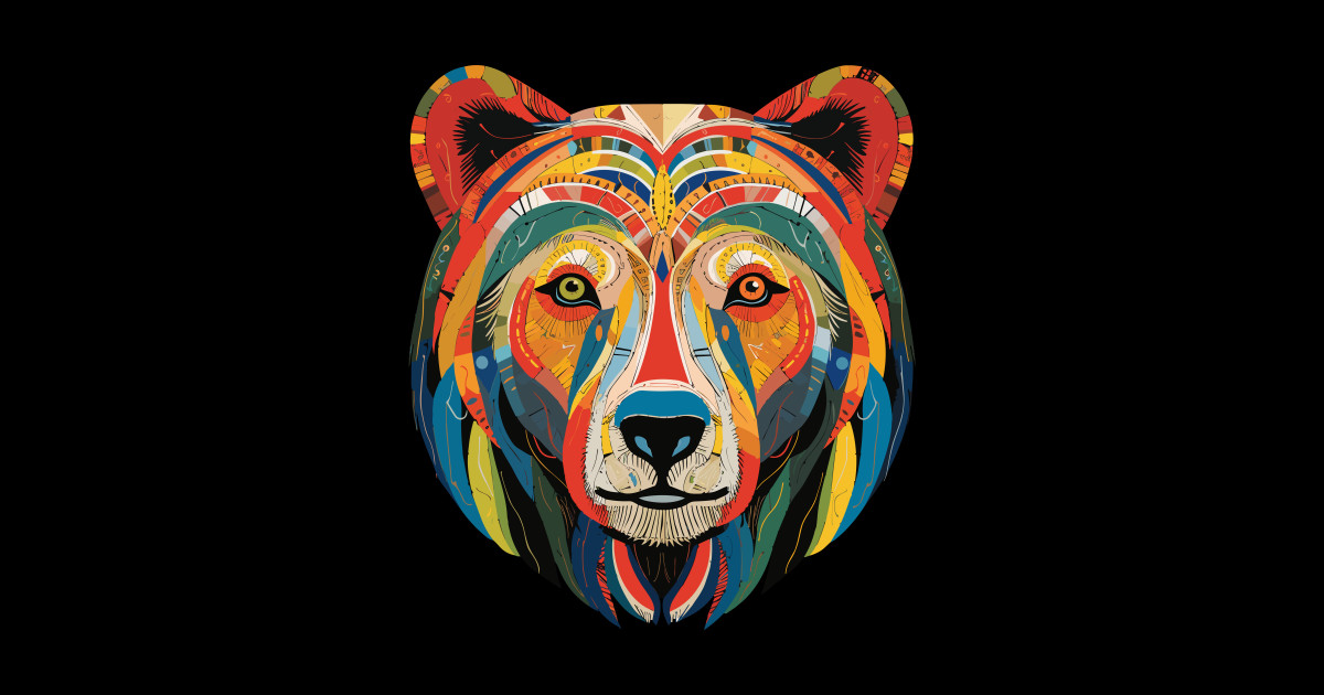 Pablo Bear - Bear - Sticker | TeePublic