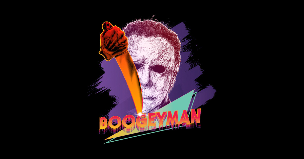 BOOGEYMAN - THE SHAPE - Halloween - Sticker | TeePublic