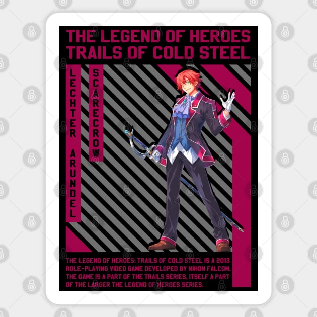 Lechter Arundel | Trails Of Cold Steel - Trails Of Cold Steel - Sticker ...