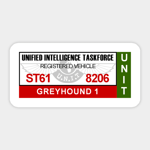 UNIT Vehicle Access Permit - Unit - Sticker | TeePublic