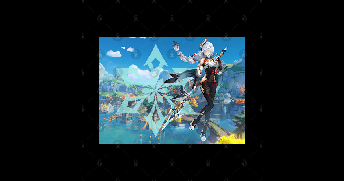 Shenhe - Genshin Impact - Shenhe - Posters and Art Prints | TeePublic