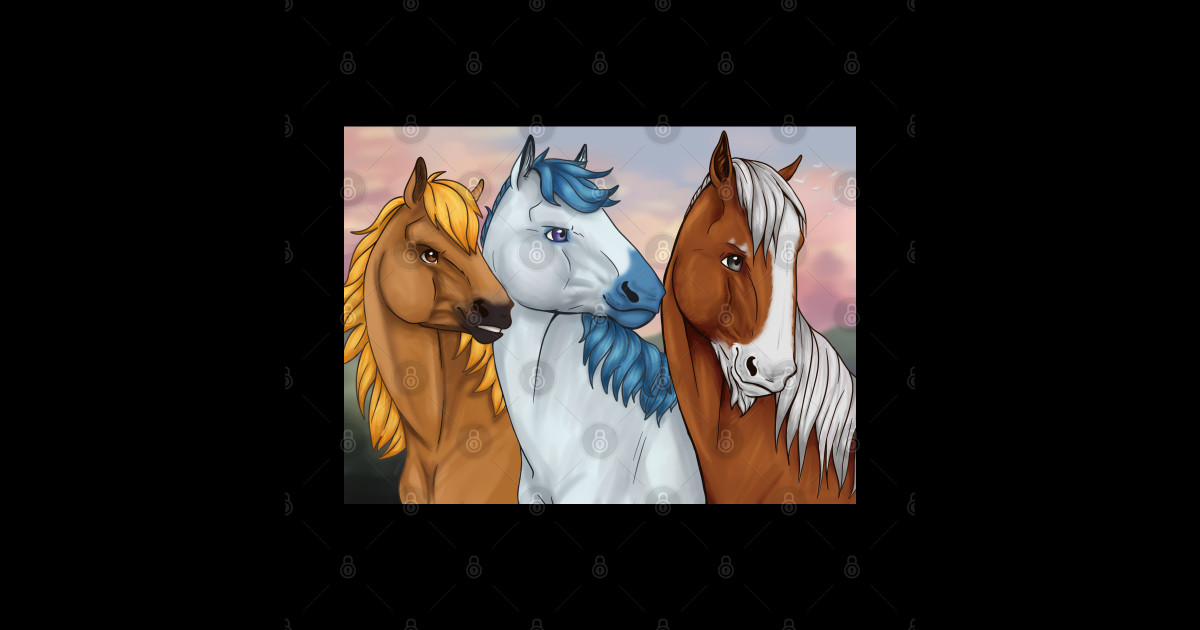 Guardian Horses - Star Stable - Sticker | TeePublic