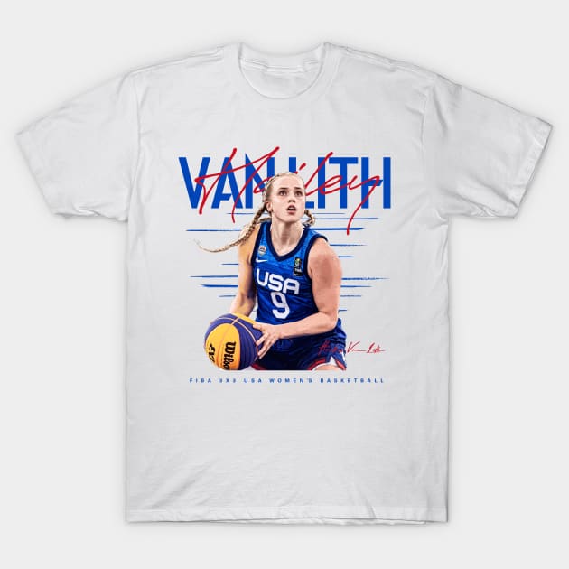 Hailey Van Lith USA - Hailey Van Lith Us Womens Basketball - T-Shirt ...