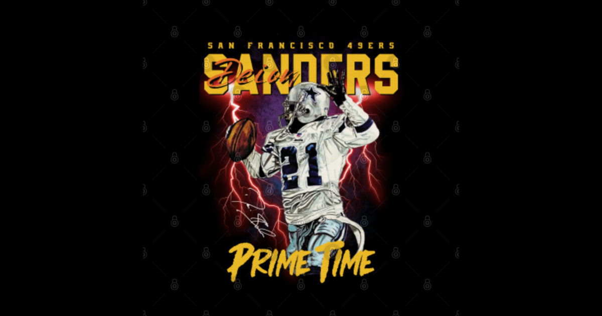 Deion Sanders - San Francisco 49ers Original Aesthetic Tribute ...