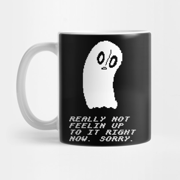 Undertale - Napstablook - Undertale - Mug | TeePublic