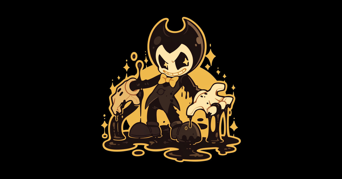 bendy - Bendy And The Ink Machine - Sticker | TeePublic