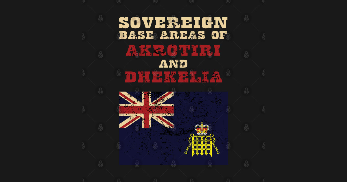 Flag of Sovereign Base Areas of Akrotiri and Dhekelia - Country Flag ...