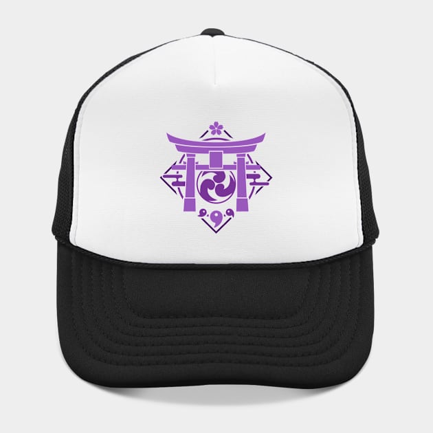 Genshin Impact Inazuma Emblem - Genshin Impact - Hat | TeePublic