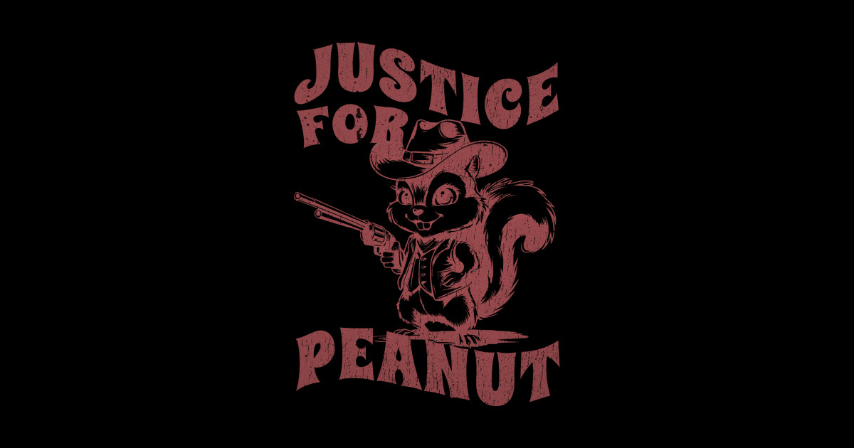 justice-for-peanut - Justice For Peanut - Sticker | TeePublic