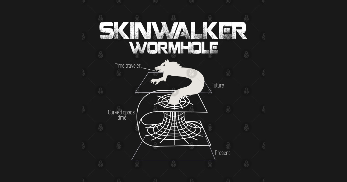 Skinwalker wormhole. Uap ufo mistery - Skinwalker - T-Shirt | TeePublic