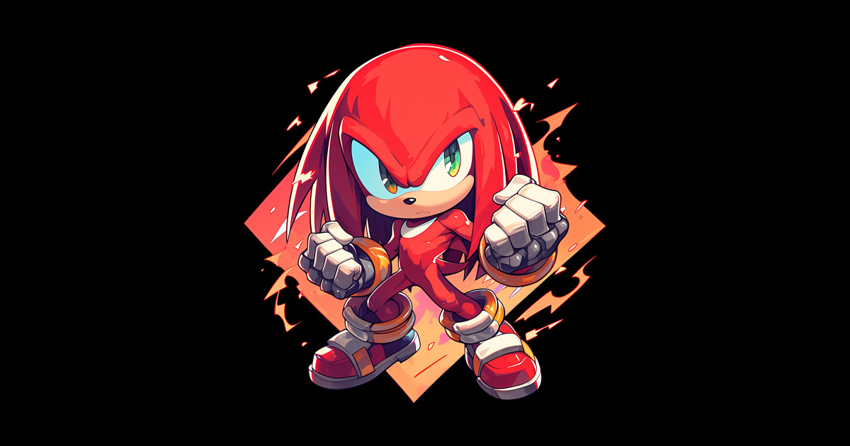 knuckles - Knuckles - Sticker | TeePublic