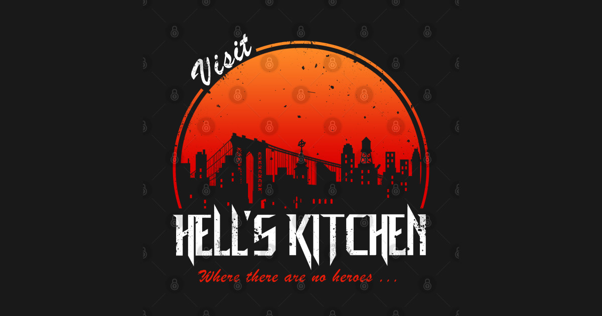 Visit Hell's Kitchen - Daredevil - T-Shirt | TeePublic