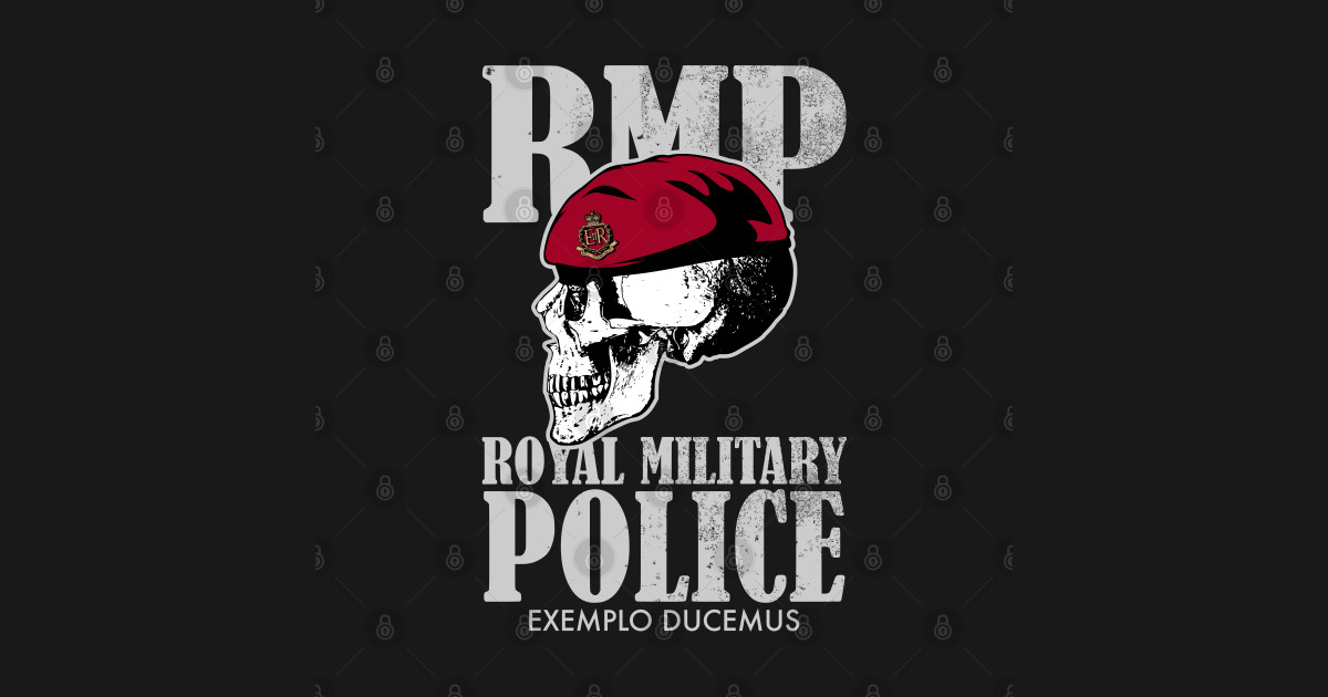 Royal Military Police (distressed) - British Rmp - T-Shirt | TeePublic