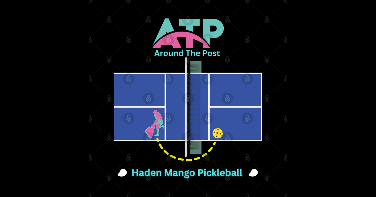 ATP - Pickleball - Sticker | TeePublic