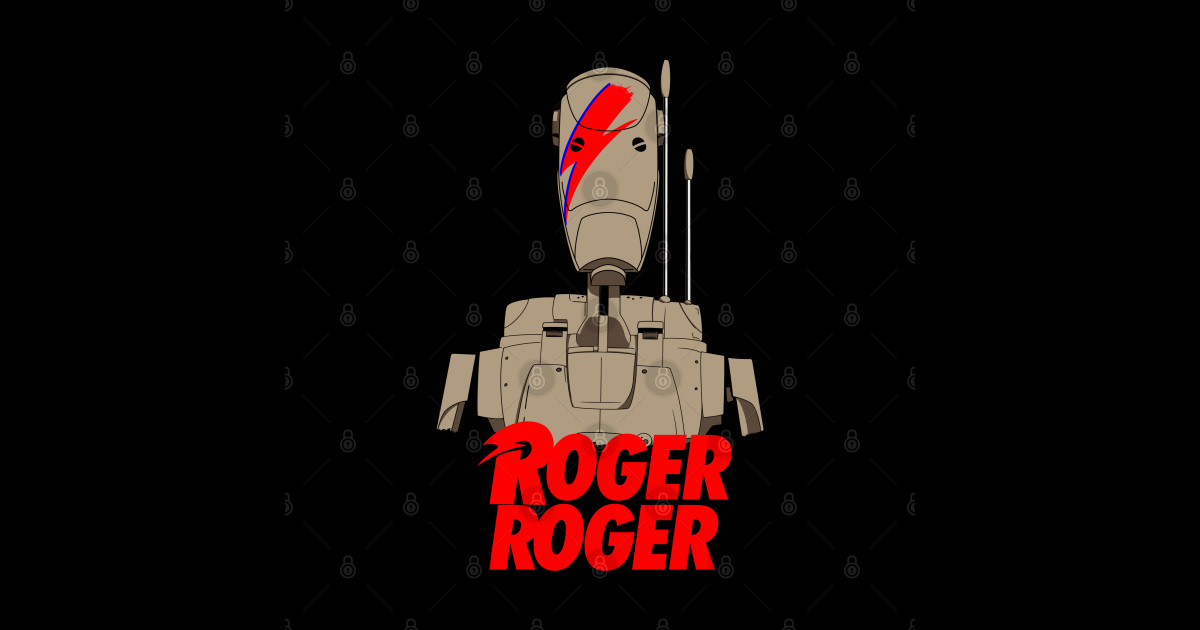 Roger Roger - Robots - Sticker | TeePublic