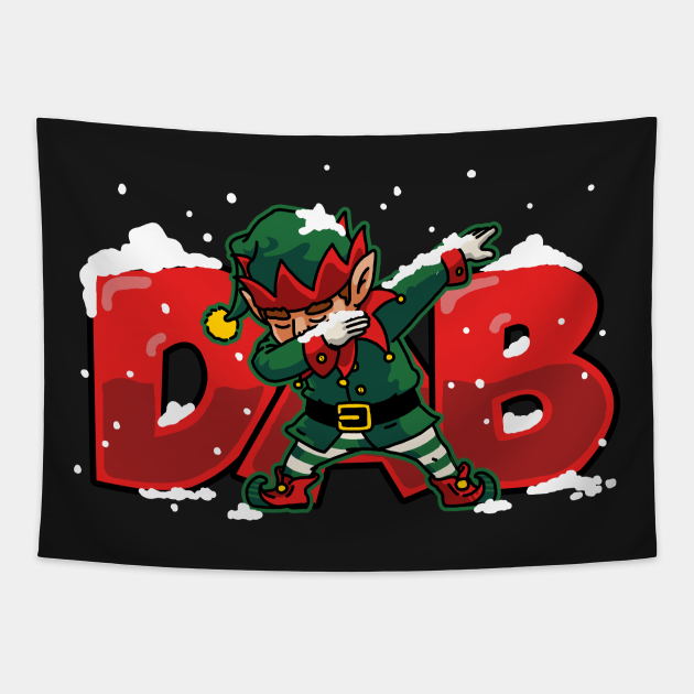 DAB Elf Dabbing Elf Shirt Kids Santa Helper Christmas Gifts - Dabbing ...