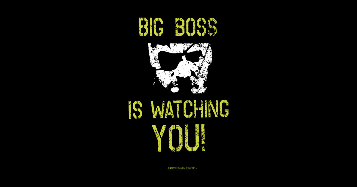 Big Boss is watching you - Big - Tapestry | TeePublic