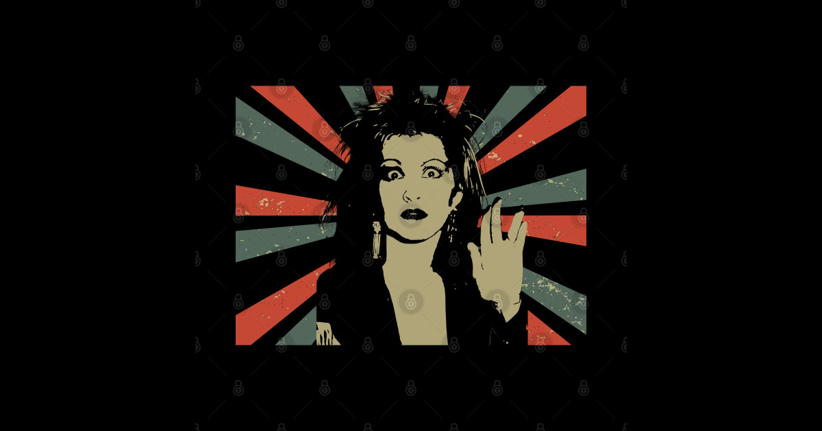 Cyndi Lauper || Vintage Art Design || Exclusive Art - Cyndi Lauper ...