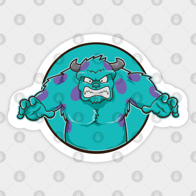 SULLY THE MONSTER! - Monster Inc - Sticker | TeePublic