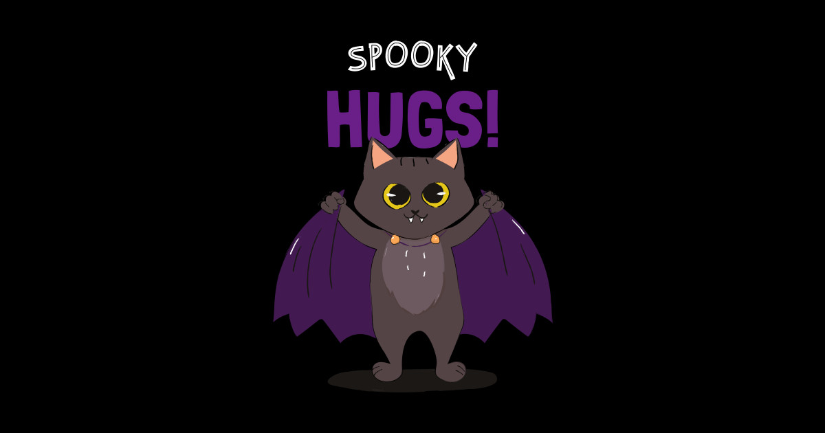 Spooky hugs - Spooky Hugs - Sticker | TeePublic