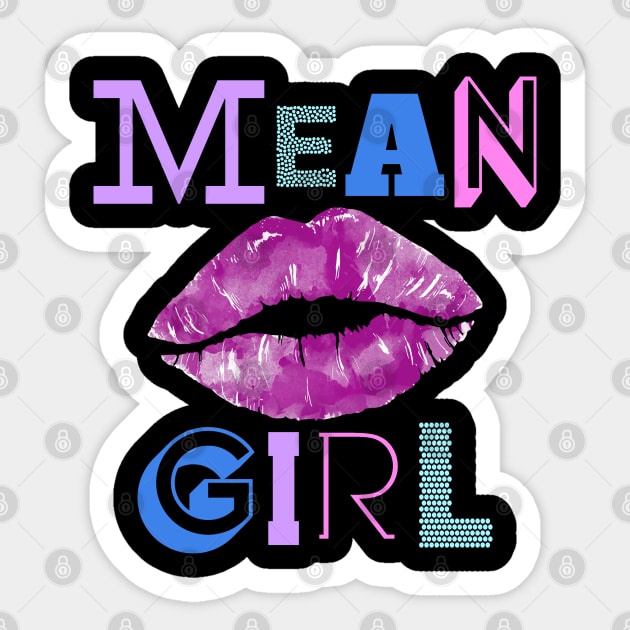 Mean girls funny abstrac - Mean Girls - Sticker | TeePublic