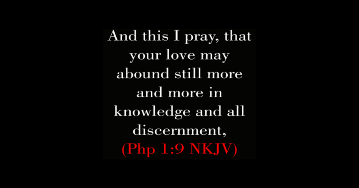 Philippians 1:9 Bible Verse Typography NKJV - Philippians 1 9 - Posters ...