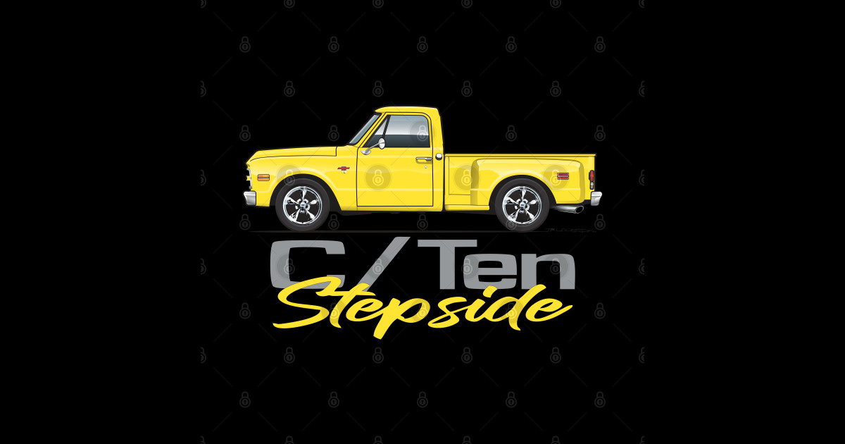 Stepside - C10 Stepside - Sticker | TeePublic
