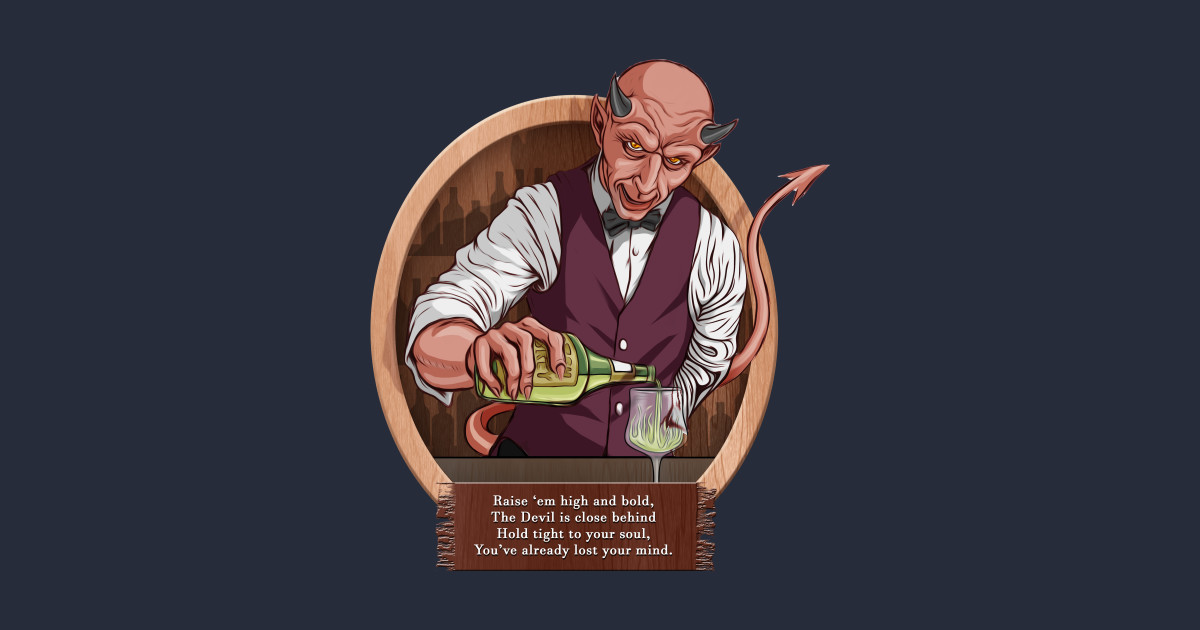 Bar Devil - Bartender - T-Shirt | TeePublic
