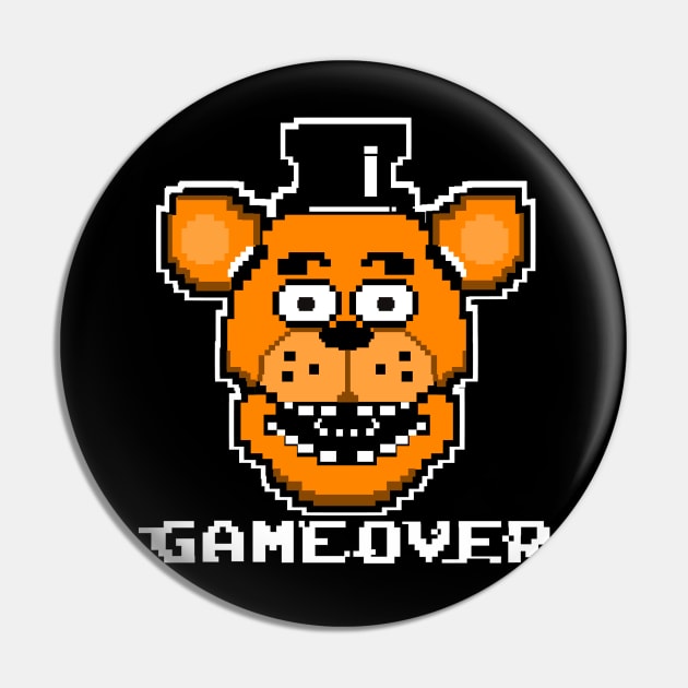 Five Nights At Freddy's Game Over - Five Nights At Freddys - Pin ...
