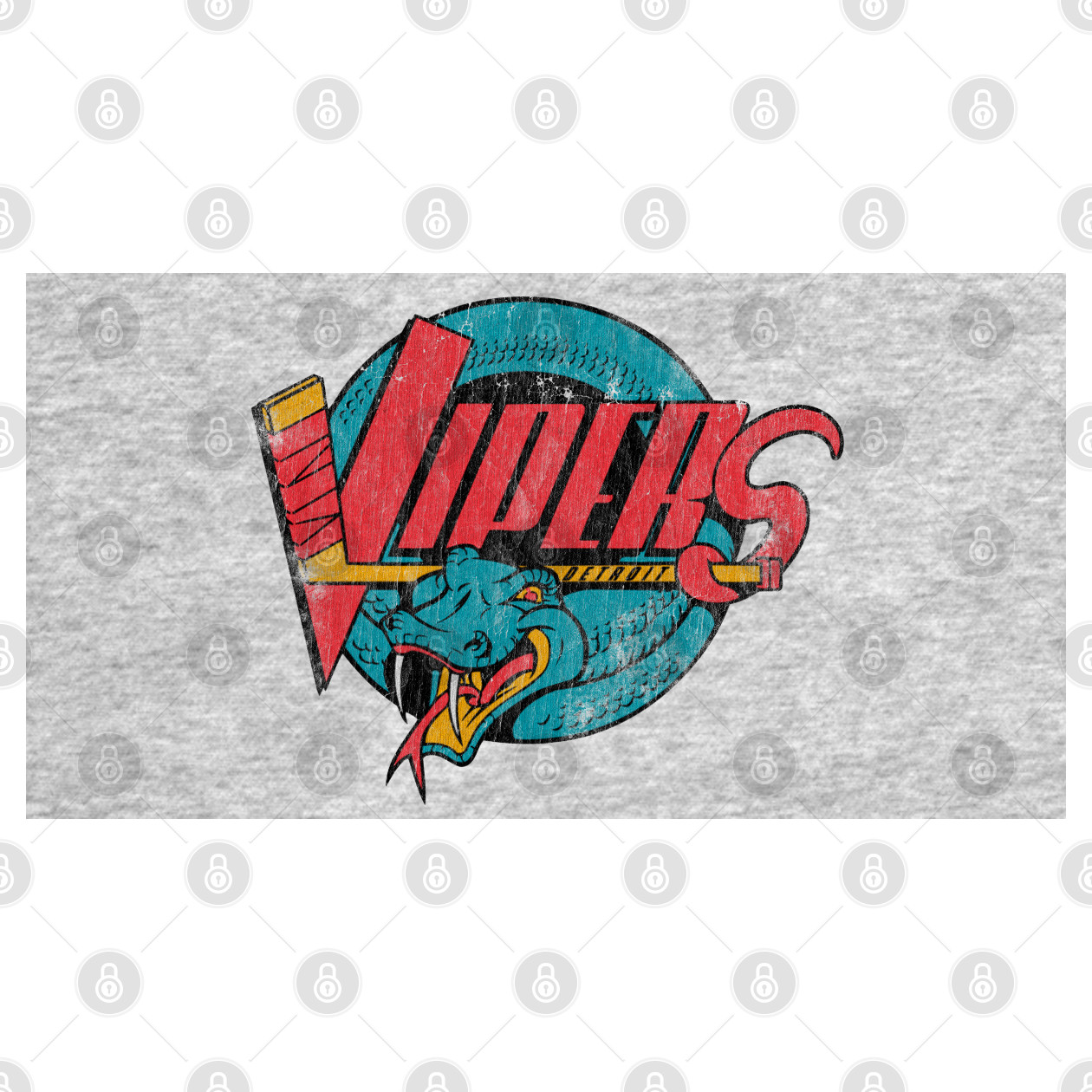 Detroit Vipers - Detroit Vipers - T-Shirt | TeePublic