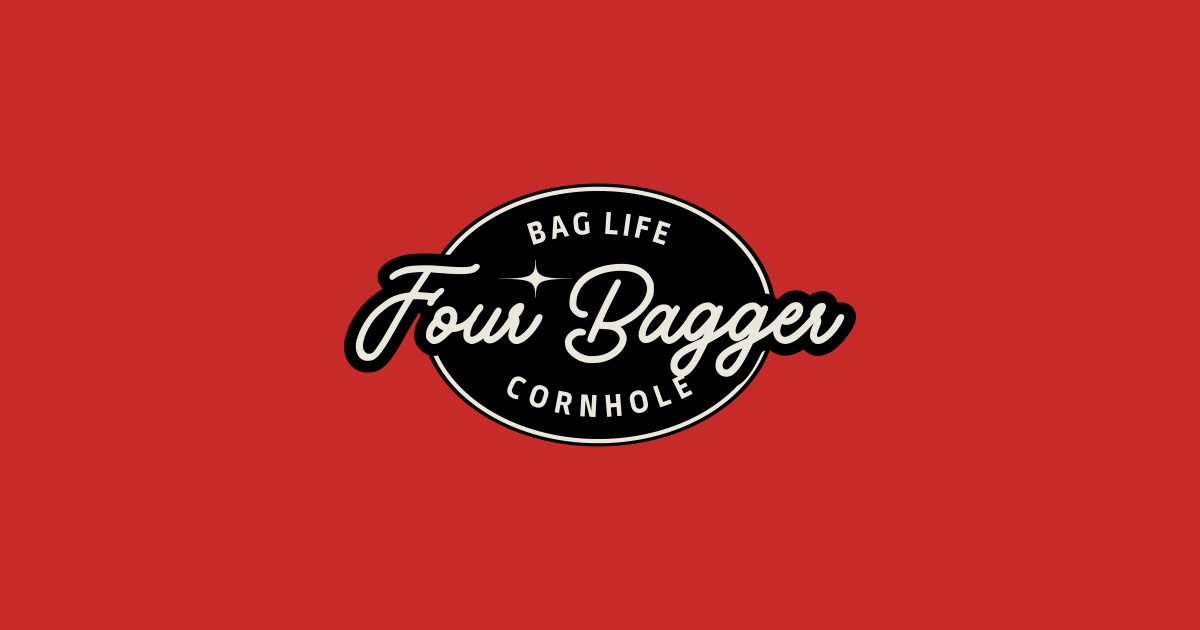 Four Bagger Medallion - Cornhole - T-Shirt | TeePublic