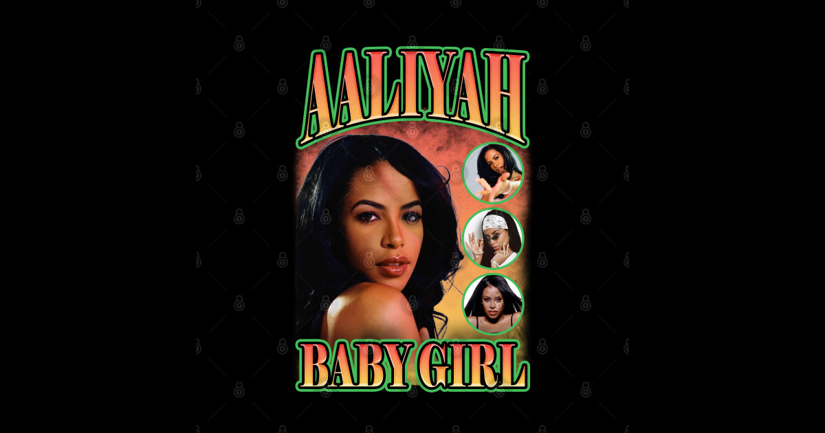 Aaliyah Baby Girl - Aaliyah - Sticker | TeePublic