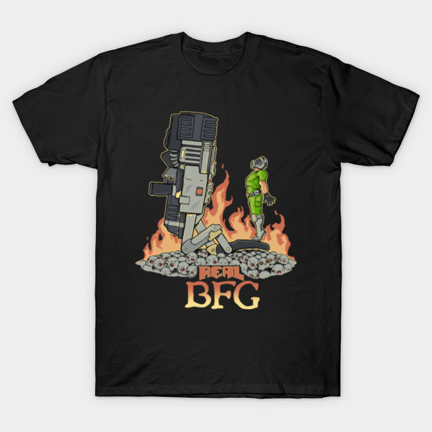 The Real BFG - Id Software - T-Shirt | TeePublic