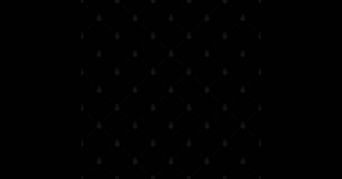 New York 199x City - New York - Sticker | TeePublic