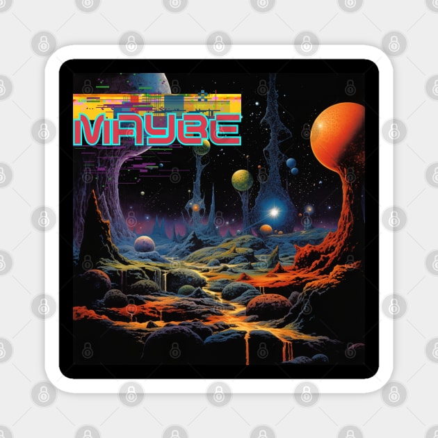 Maybe - 1970's Imagined ProgRock Album Cover - Album Cover Art - Magnet ...