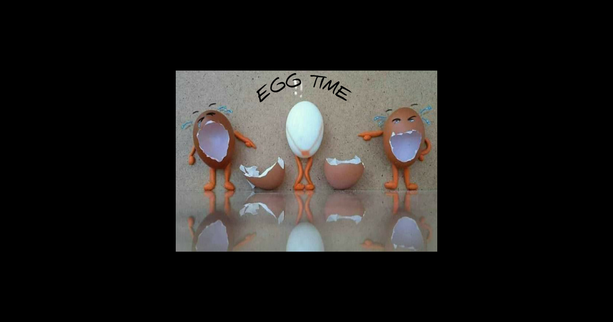 Egg Time - Tiny Snek Comics - Egg - Sticker | TeePublic