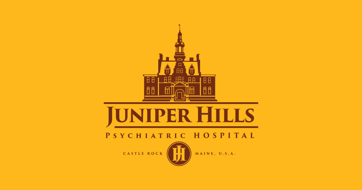 Juniper Hills Psychiatric Hospital - Stephen King - T-Shirt | TeePublic