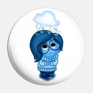 Sadness From Inside Out Dog Sadness Pins and Buttons for Sale | TeePublic