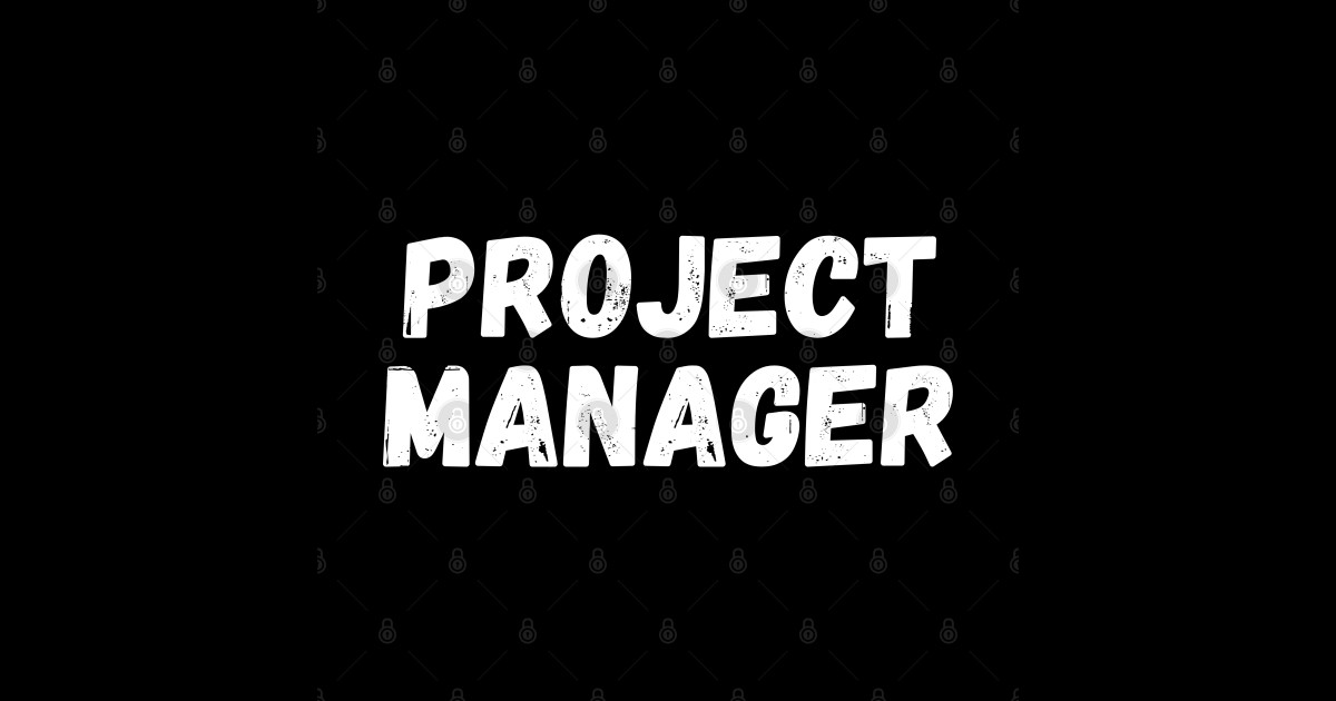 Project Manager - Project Manager - Sticker | TeePublic