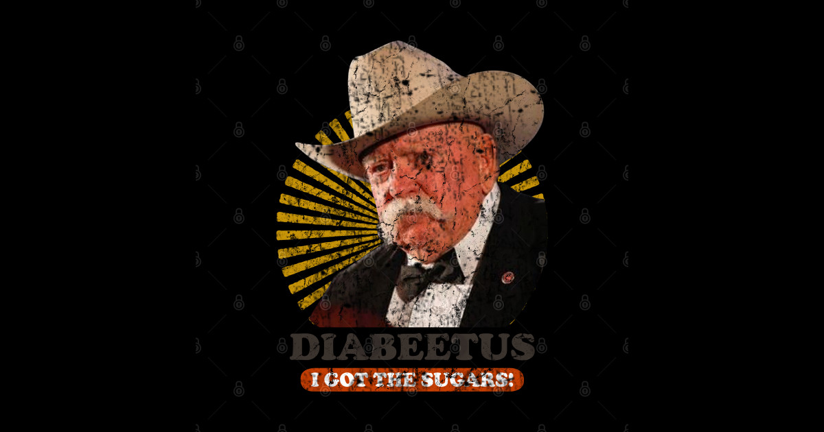 RETRO DIABEETUS I GOT THE SUGARS! - Diabeetus - Sticker | TeePublic