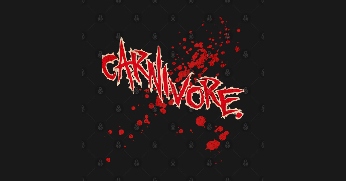 Carnivore BAND BLOODY - Carnivore Band - T-Shirt | TeePublic