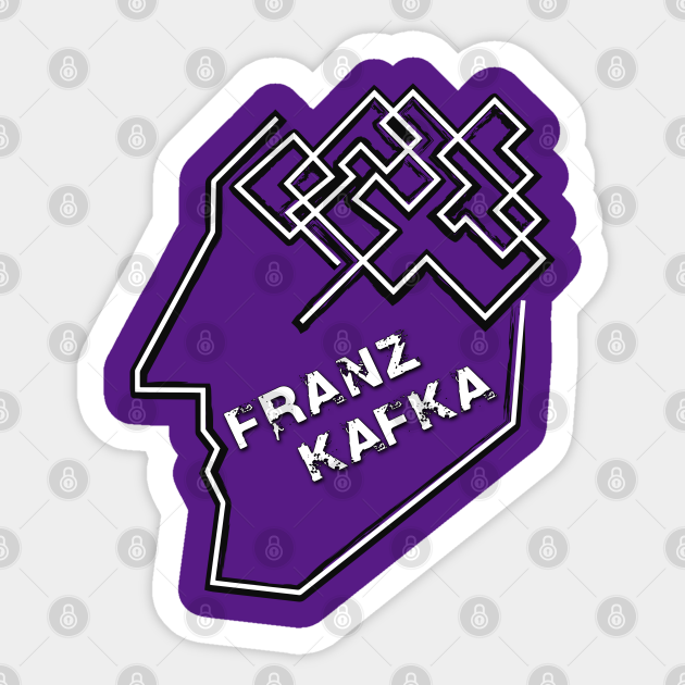 Franz Kafka - Kafka - Sticker | TeePublic
