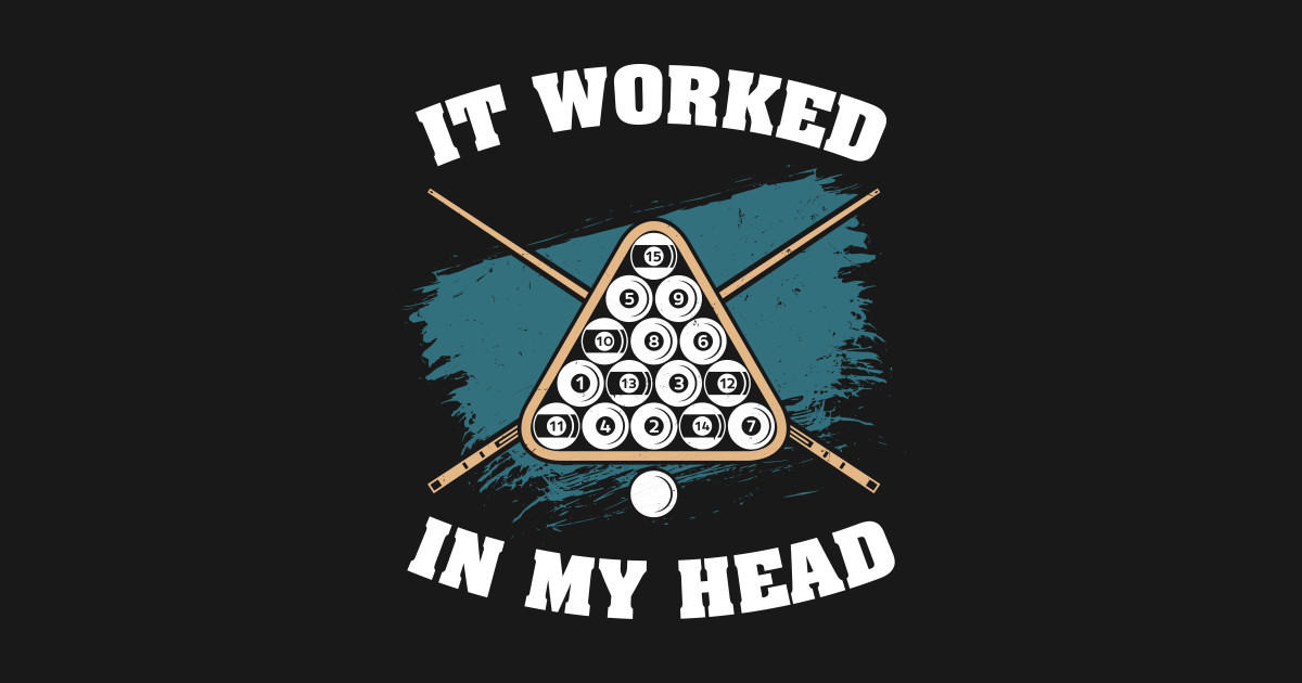 Funny Carom Billiards Pool Snooker Player Cue Sports Gift Idea - Pool ...