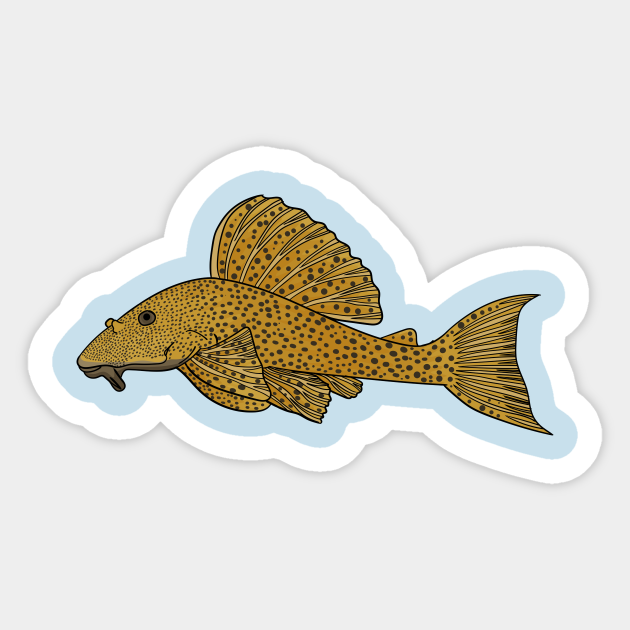 Pleco fish cartoon illustration - Pleco Fish Cartoon Illustration ...