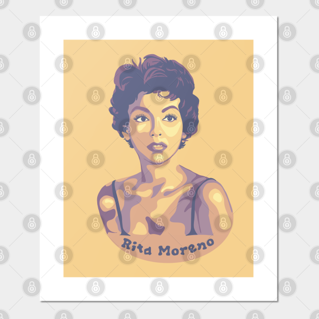 Rita Moreno Portrait - Rita Moreno - Posters and Art Prints | TeePublic