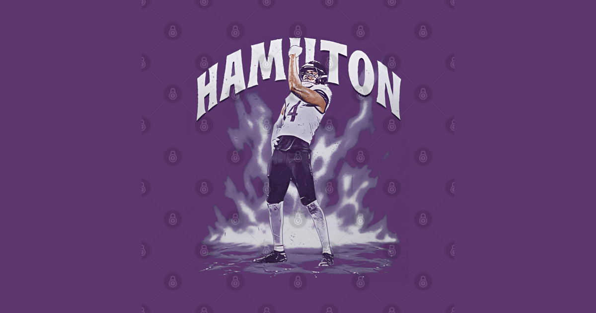 Kyle Hamilton Baltimore Aura - Kyle Hamilton - T-Shirt | TeePublic