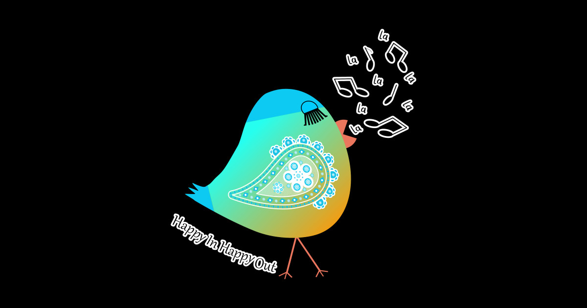 Happy Chicky La La. Colorful Little Chicken Sings A Happy Tune ...