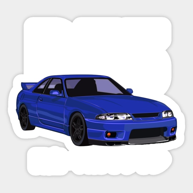 r33 Skyline gtr - Jdm - Sticker | TeePublic