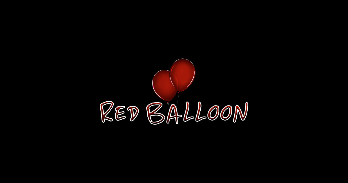 Red Balloon - Red Balloon - Sticker | TeePublic